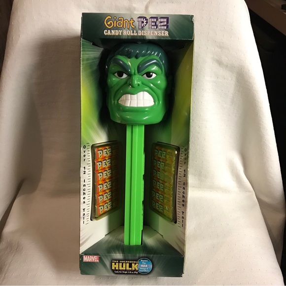 Marvel | Toys | Rare 205 Marvel The Incredible Hulk Giant Talking Pez ...